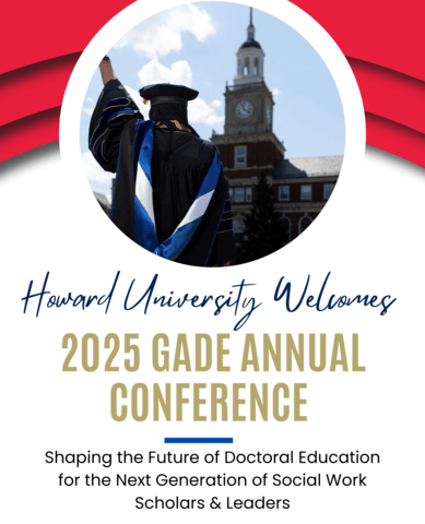 Howard University School of Social Work to Host 2025 GADE Annual ...